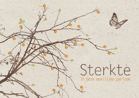 Condoleance kaart - Condoleancekaart maken | Kaartje2go