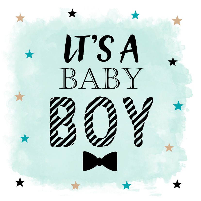 Felicitatie geboorte | dochter of zoon | Kaartje2go