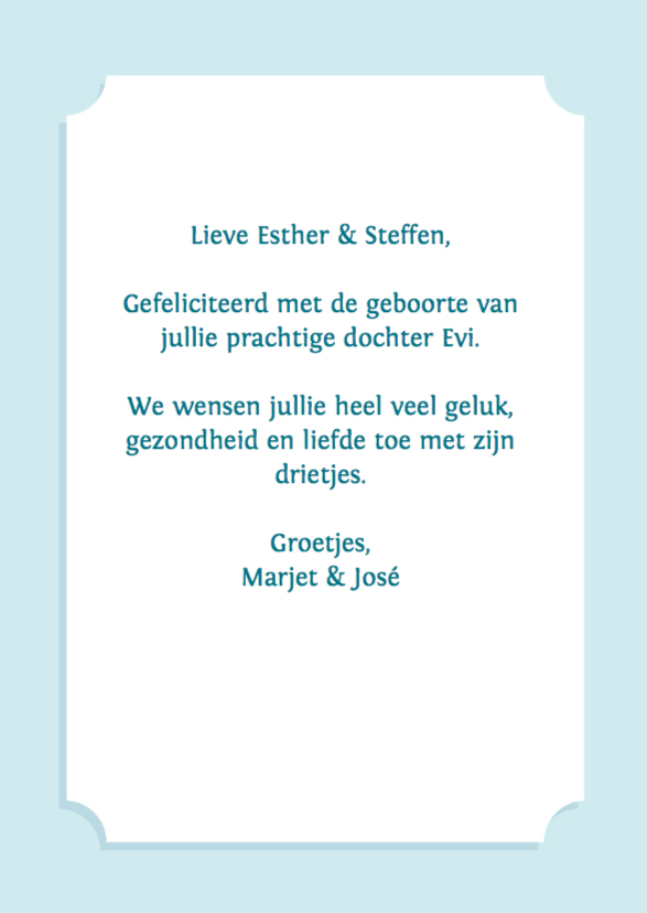 Geboorte Dochter Ballonnen hip | Kaartje2go