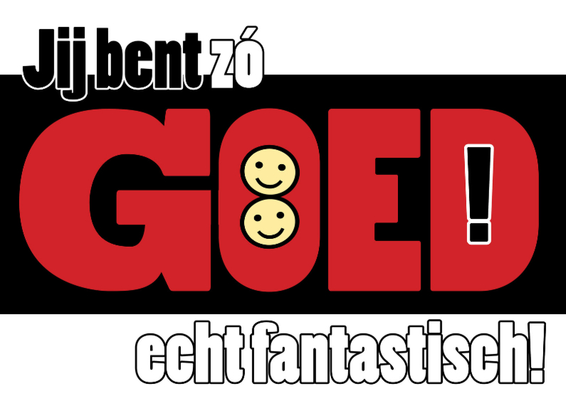 jij bent zo goed echt fantastisch - Coachingskaarten - Kaartje2go